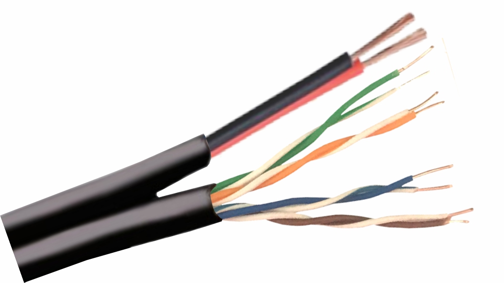 CABO DE REDE 4 PARES CCA + BIPOLAR SUN CABLE 305M - BaixadaNet Telecom