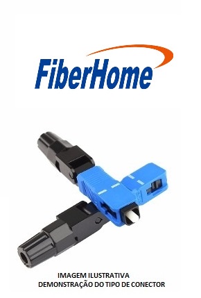 CONECTOR MECANICO FAST CRIMP SC/UPC FIBERHOME - BaixadaNet Telecom