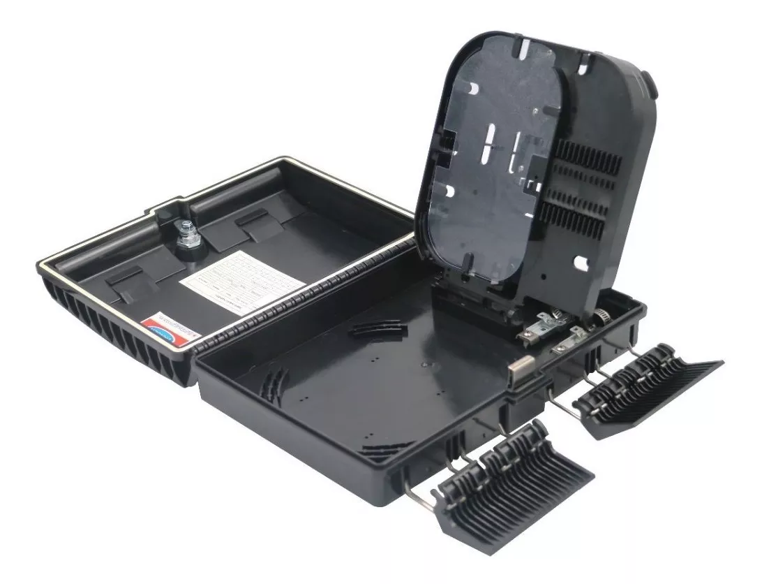 CTO - CAIXA DE TERMINAÇÃO OPTICA FTTH 1X16 S/ SPLITTER 2 TRAVAS ...