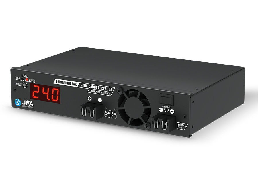 JFA FONTE NO BREAK 24V 6A - BaixadaNet Telecom